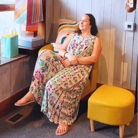 easel | Pants & Jumpsuits | Womens Jumpsuit Easel Brand Floral Print ...